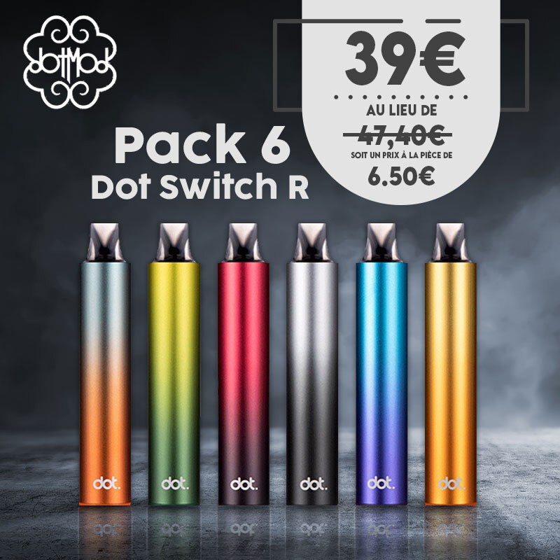 Pack de 6 Dot Switch R - Dotmod